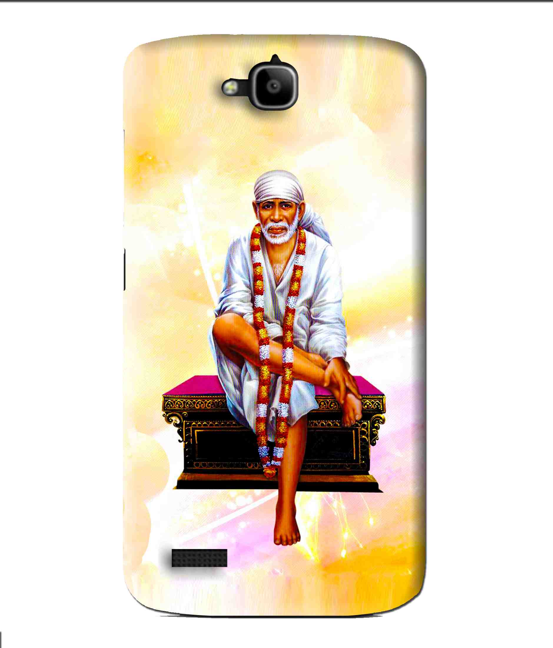 Buy Snooky Printed Sai Baba Mobile Back Cover For Huawei Honor Holly ...