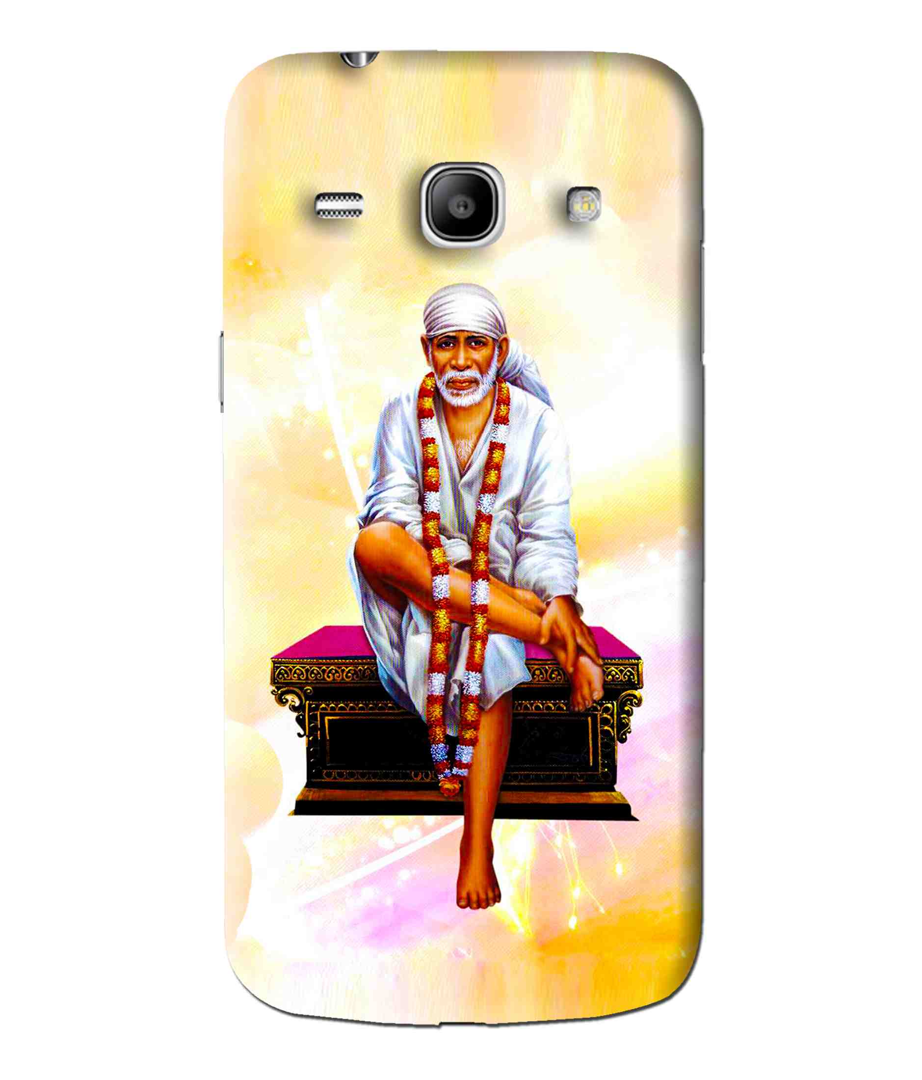 Buy Snooky Printed Sai Baba Mobile Back Cover For Samsung Galaxy Star ...