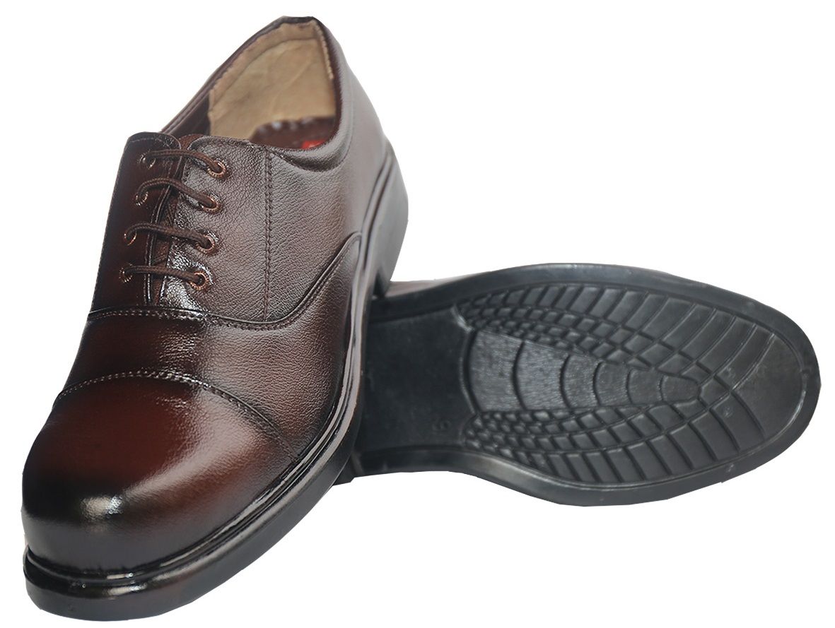 Buy Stylos Men's 1030 Brown Leather Shoes Online @ ₹499 from ShopClues