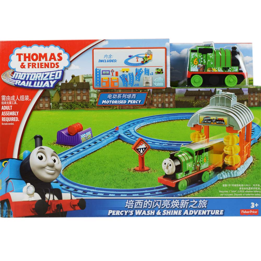 Buy Thomas and Friends Percy's Wash & Shine Adventure, Multi Color ...