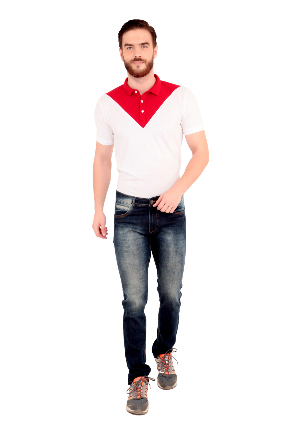 Buy Tim Robbins Slim Fit Mens Blue Colour Ripped Jeans Online @ ₹899 ...