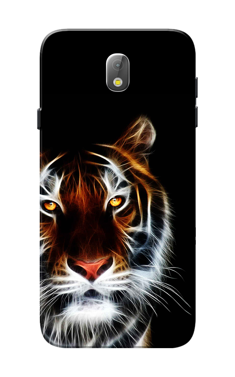 Buy Samsung J7 Pro Case, Tiger Black Slim Fit Hard Case Cover/Back ...
