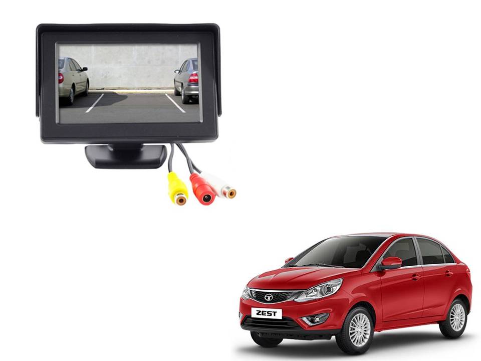 Buy 4.3 inch LCD TFT Standing Monitor Display For Tata Zest - Useful ...