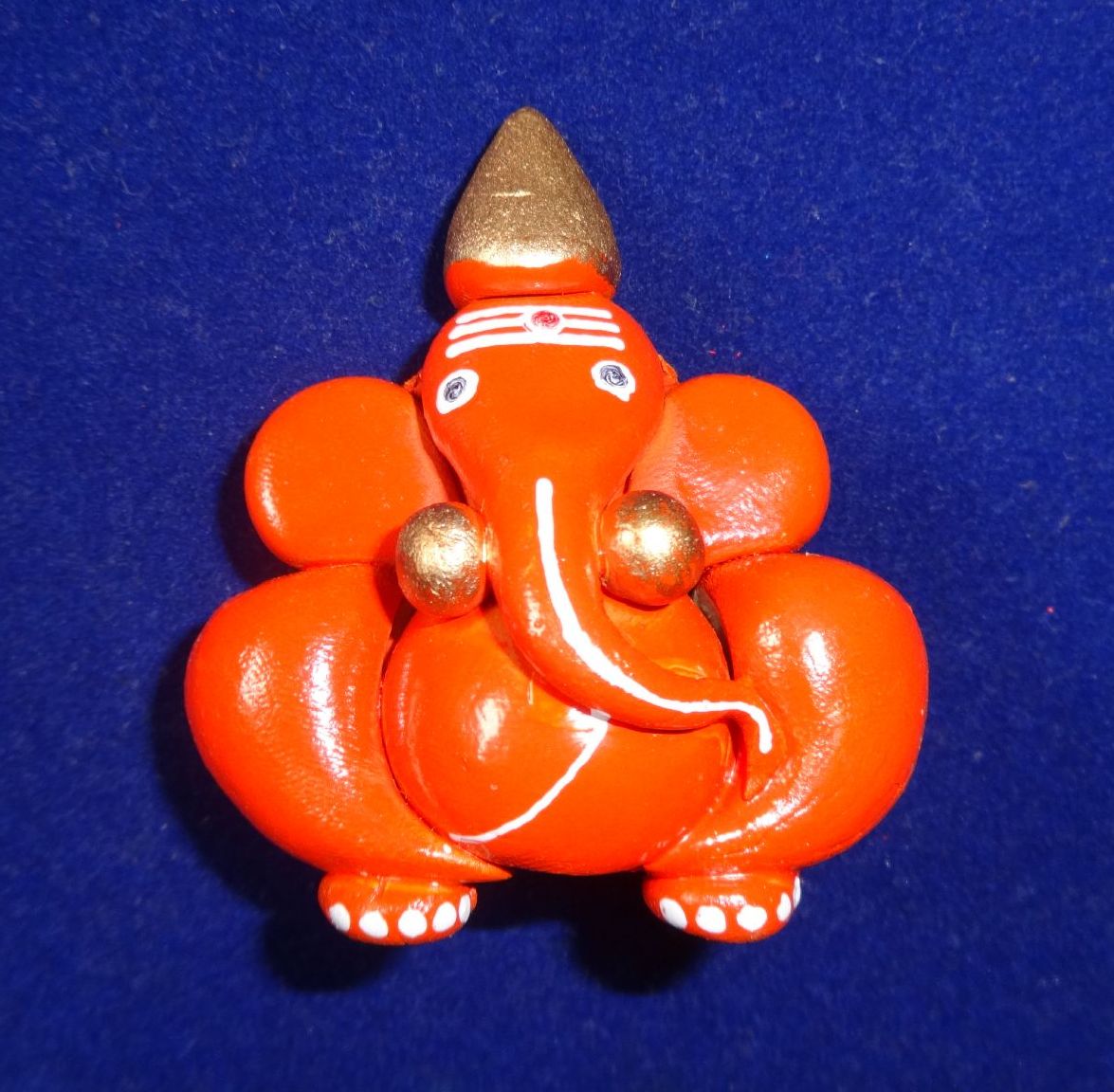 Buy KESAR ZEMS Lord Ganesha Idol - Supari Ganesh KZMI003 Online - Get ...