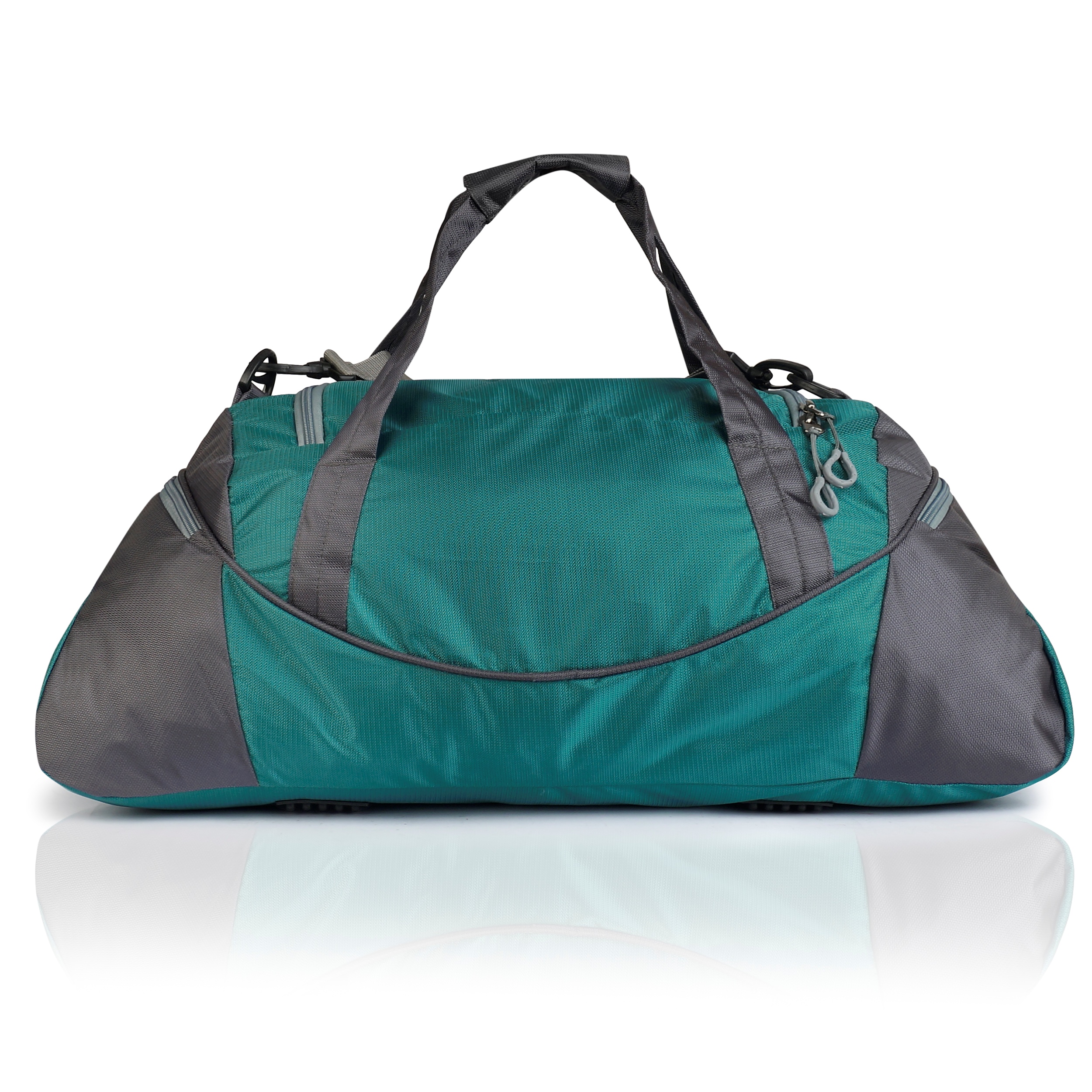 Green Polyester Duffel Bag (No Wheels)