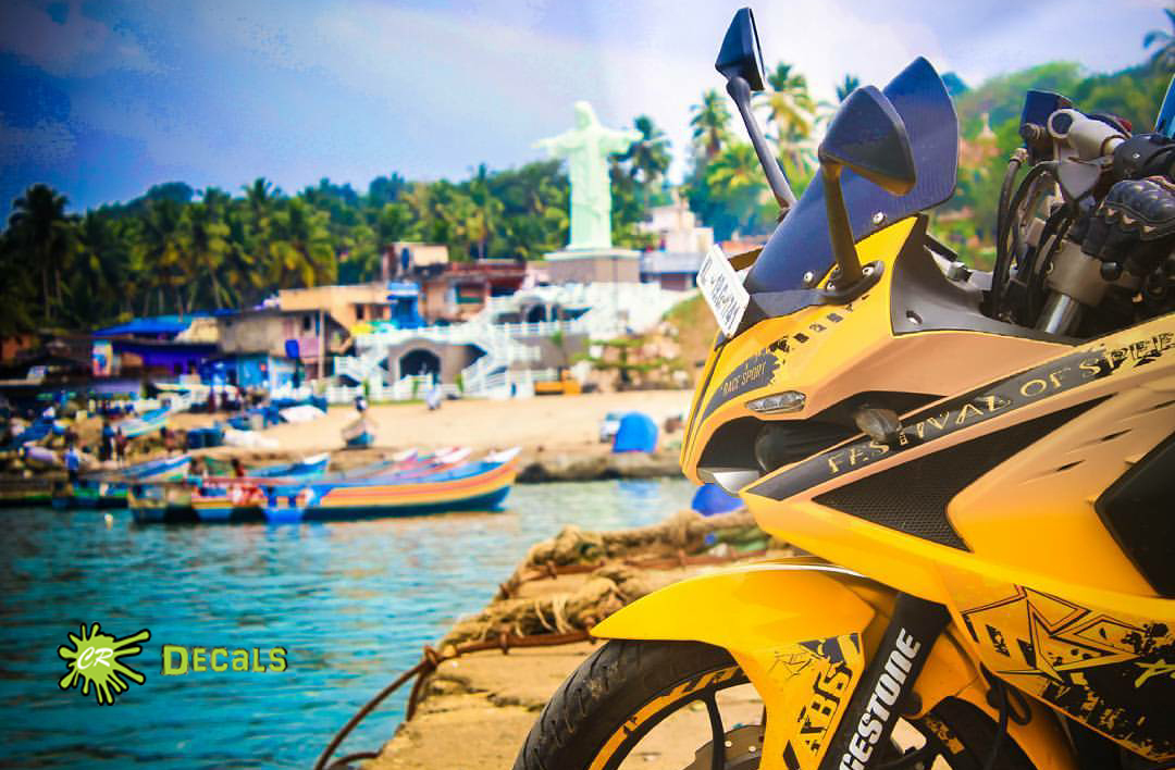 Buy CR Decals PULSAR RS 200 Custom Decals/Stickers FESTIVAL OF SPEED ...