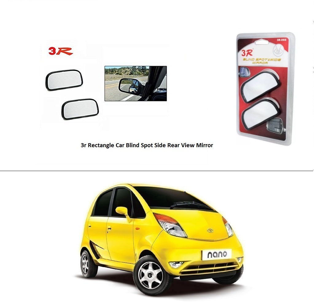 Buy AutoStark 3R Wide Rectangle Car Blind Spot Side Rear View Mirror ...