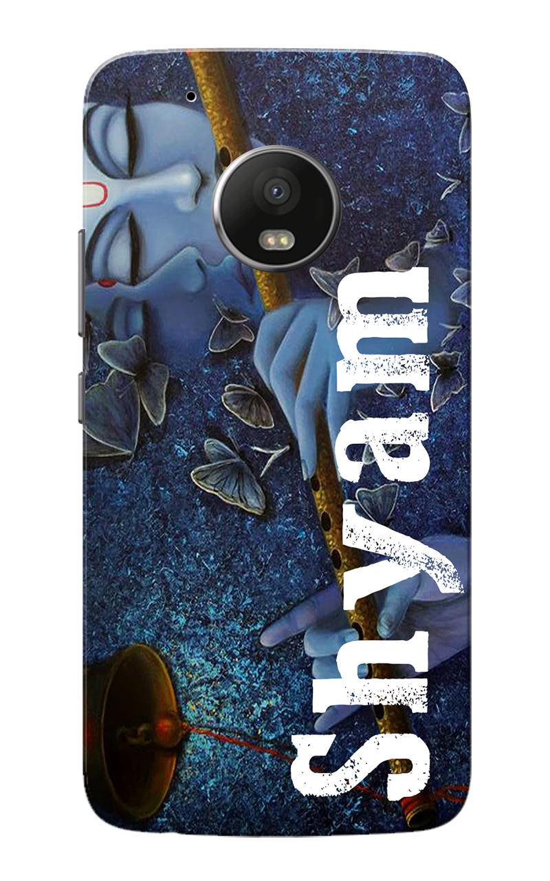 Buy Moto G5 Plus Case, Shyam Blue Slim Fit Hard Case Cover/Back Cover ...