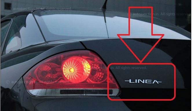 Buy Logo FIAT LINEA monogram Chrome Car Monogram Emblem DECALS BADGE ...