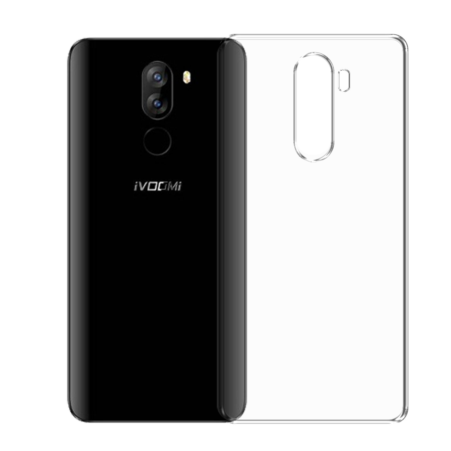 Buy Mobik Back Cover For iVoomi i1 Transparent (Soft) Online @ ₹208 ...