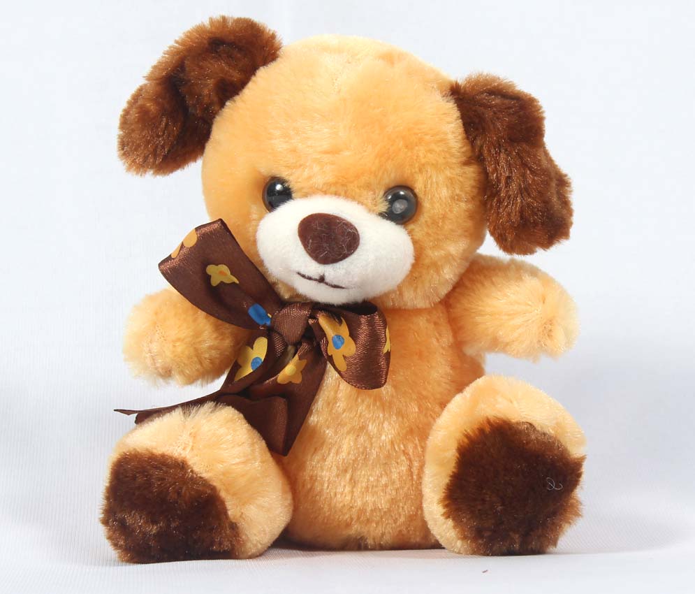 Glitz Baby Brown Teddy Bear