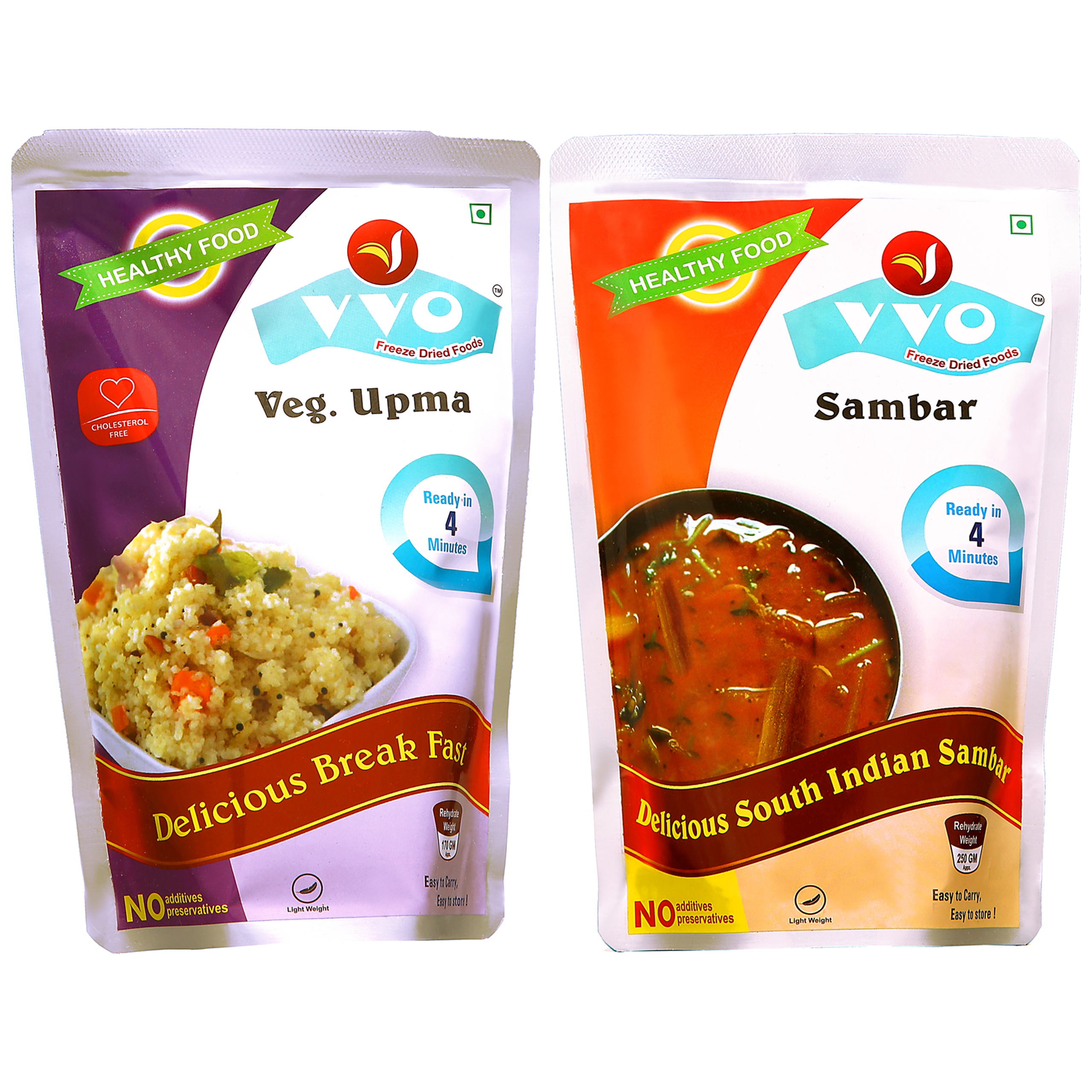 Buy Ready To Eat Freeze Dried Veg Upma Sambar South Indian Food Online ...