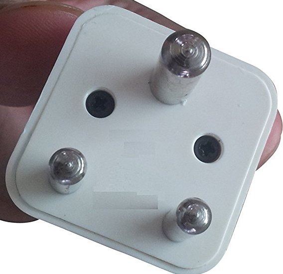 Buy 3 Pin Universal Conversion Plug. Usable With Indian Power Plug ...