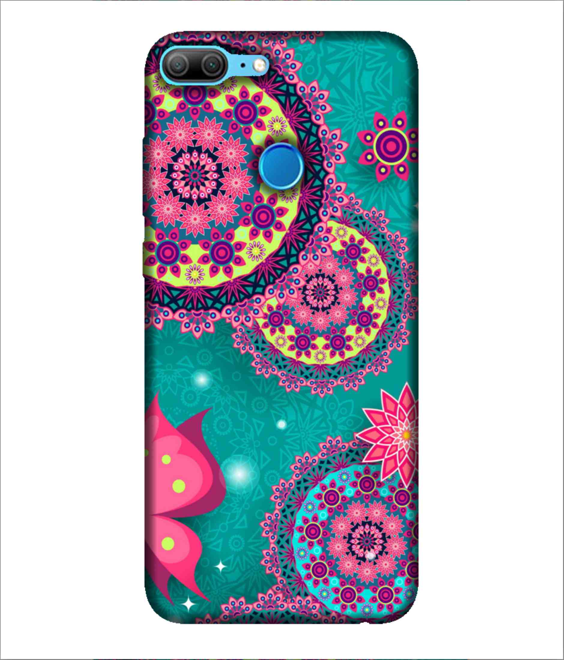 Buy For Huawei Honor 9 Lite decorative design, vintage decorative ...