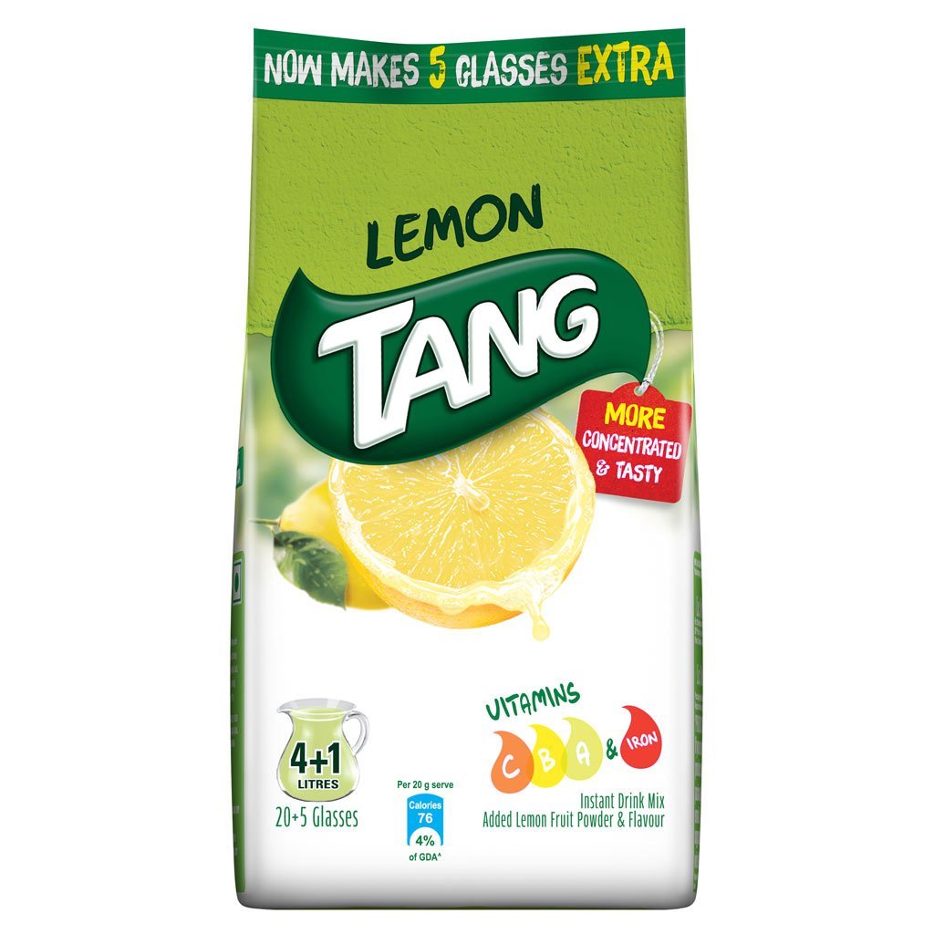 Buy Tang Lemon Instant Drink Mix, 500g (Pack of 2) Online @ ₹175 from ...