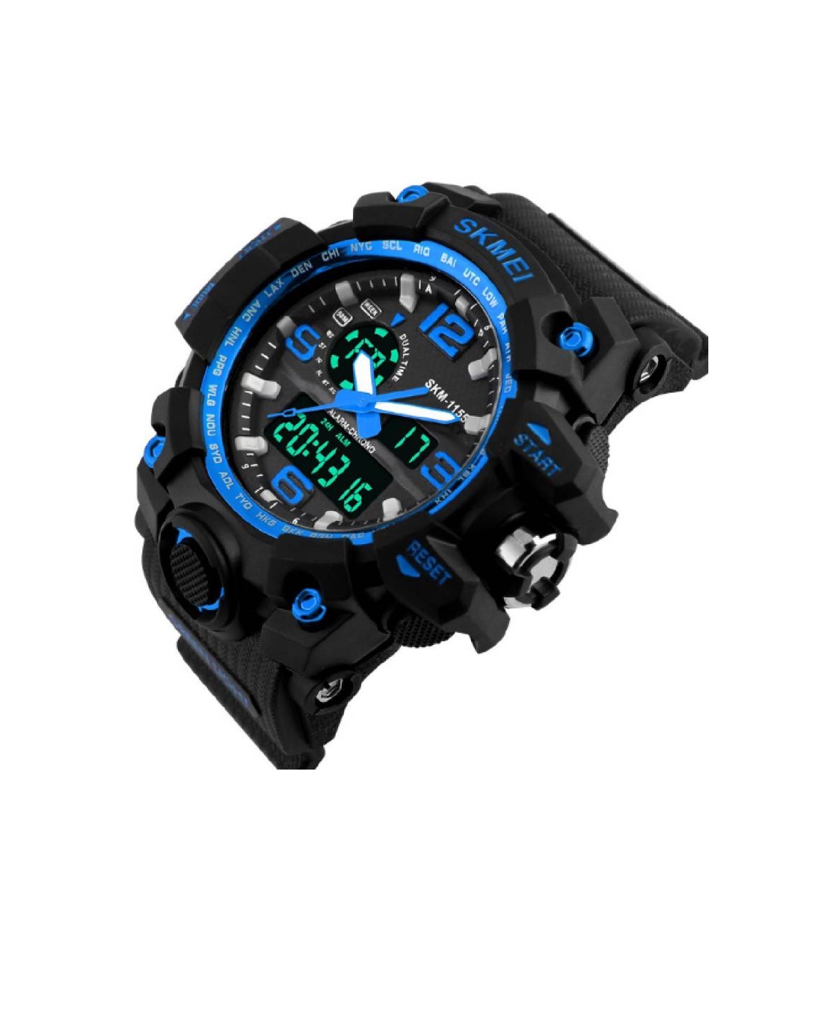 Online SKMEI Digital + Analog Led Backlight Unisex Watch Prices ...