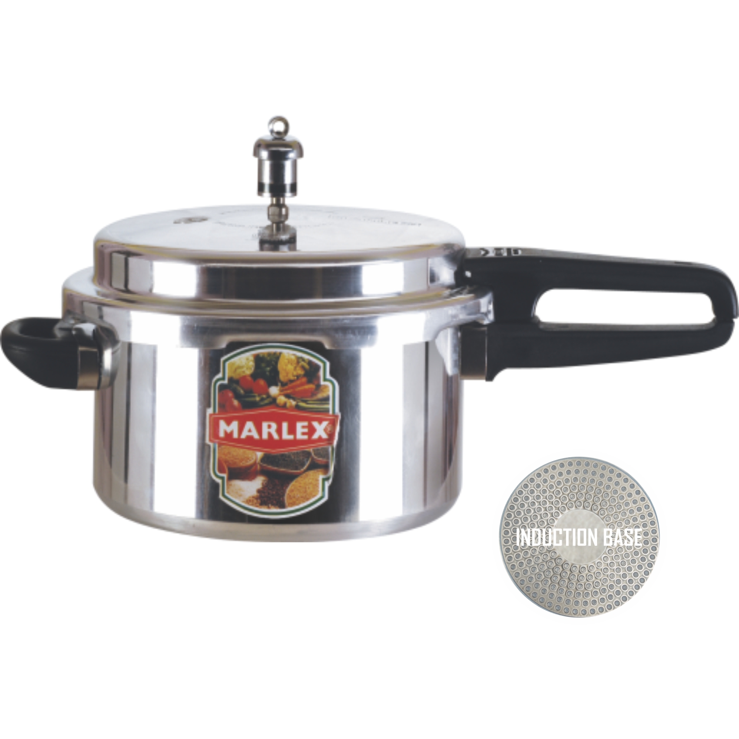 Buy Marlex Induction Base Pressure Cookers Outer Lid (Deluxe Standard ...