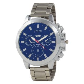 Buy FNB Silver Analog DayDate Watch Online @ ₹499 from ShopClues