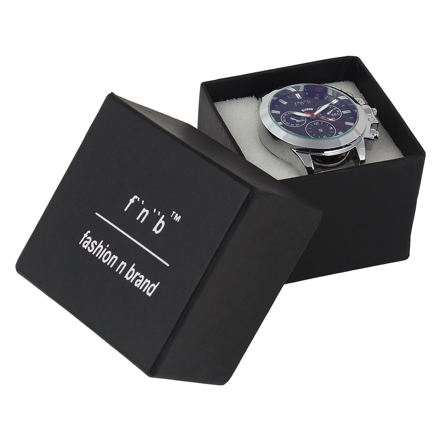 Buy FNB Silver Analog DayDate Watch Online @ ₹499 from ShopClues