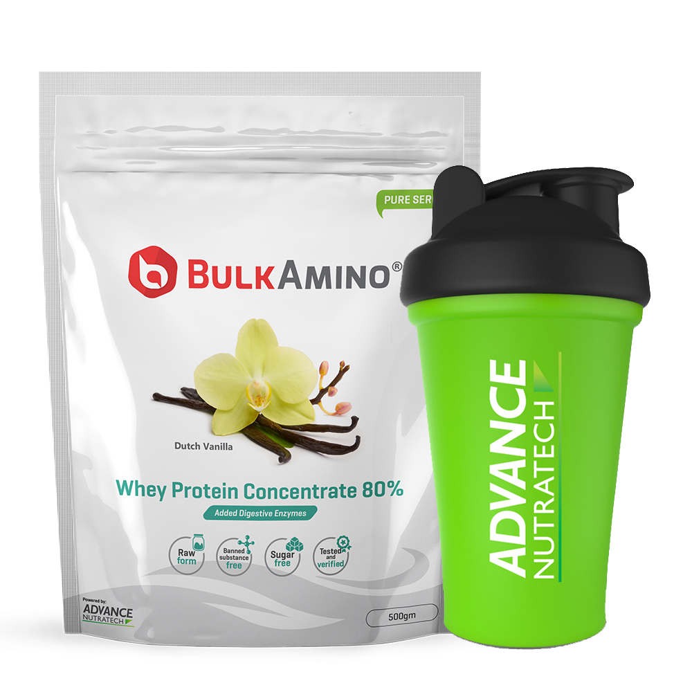 Buy Advance Nutratech Bulkamino Whey Protein Concentrate 80 Raw Protein ...