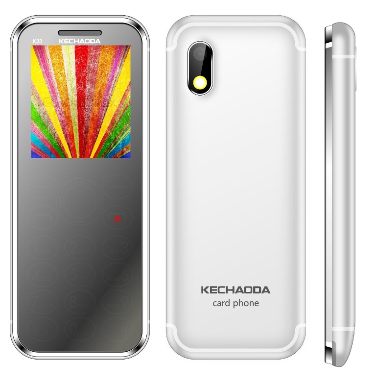 Buy Kechaoda K33 Card Phone (Dual Sim, 1.44 Inch Display, Bluetooth ...