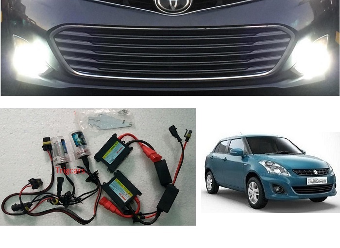 Buy Trigcars Maruti Suzuki Swift Dzire 2013 Fog Lamp HID Online @ ₹1970 from ShopClues