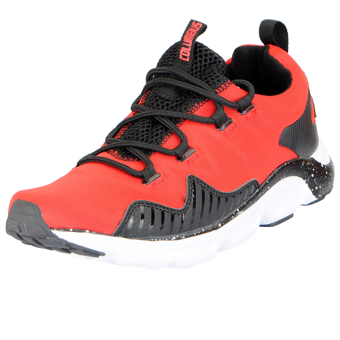 Buy Columbus Men's ARMY 2 Red Black Sports Lifestyle Gym Running Shoes ...