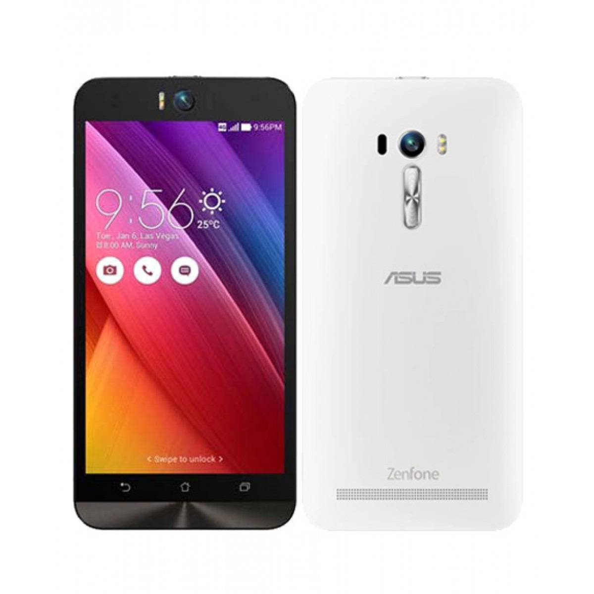 Buy ASUS-ZENFONE SELFIE Z00UD ZD551KL-16GB-WHITE (6 Months Seller ...
