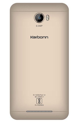 Buy Karbonn K9 Viraat 4G (1 GB, 8 GB, Gold) Online @ ₹6000 from ShopClues