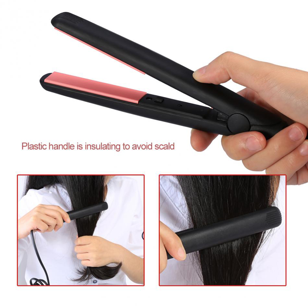 Buy Ceramic Plate Travel 18W Electronic Hair Straighteners Professional ...