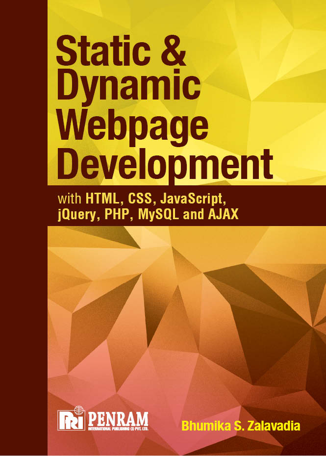 Buy STATIC AND DYNAMIC WEBPAGE DEVELOPMENT WITH HTML, CSS, JavaScript ...