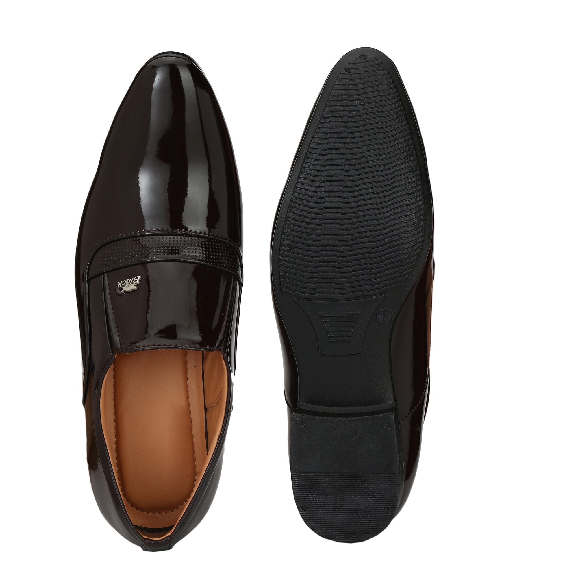 Buy Dev Shoes Men's Black Formal Shoes Online @ ₹499 from ShopClues