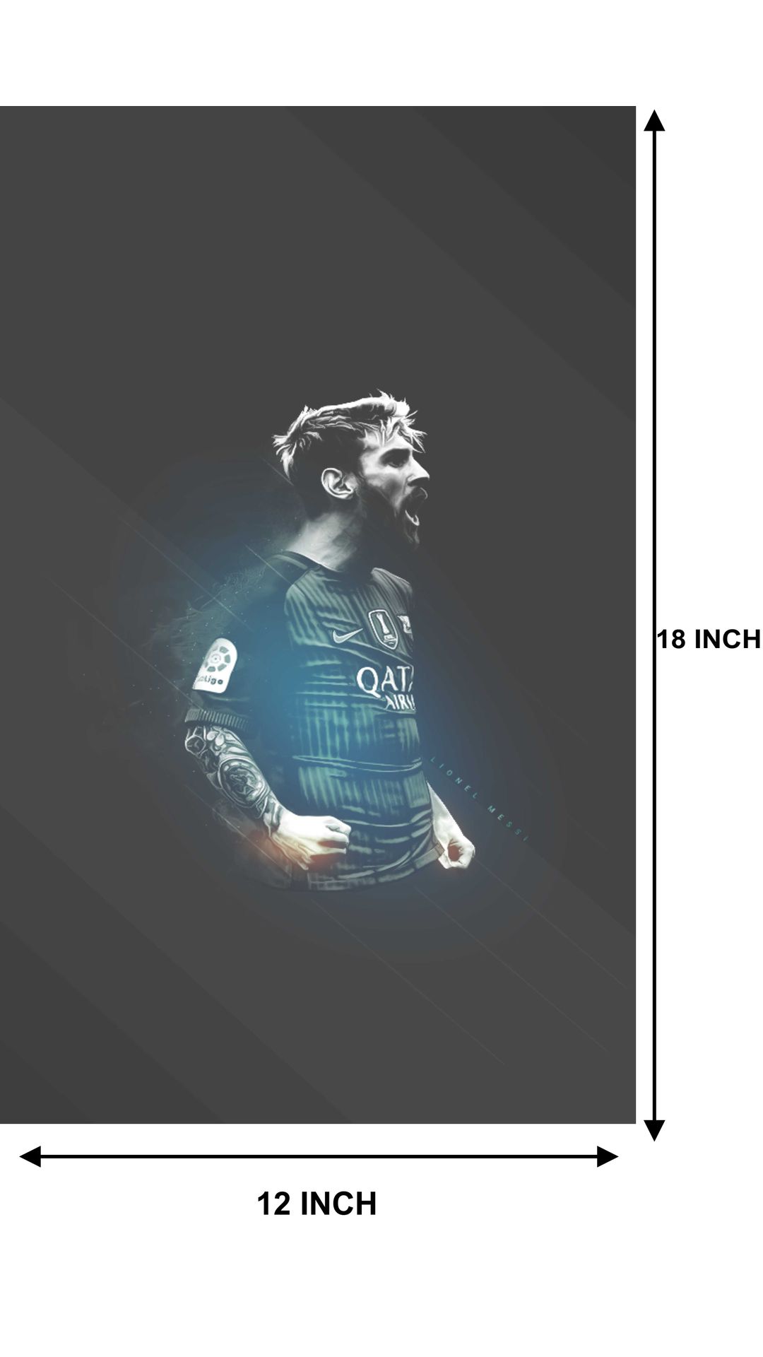 Buy Lionel Messi Poster - leo messi poster - messi posters - messi ...