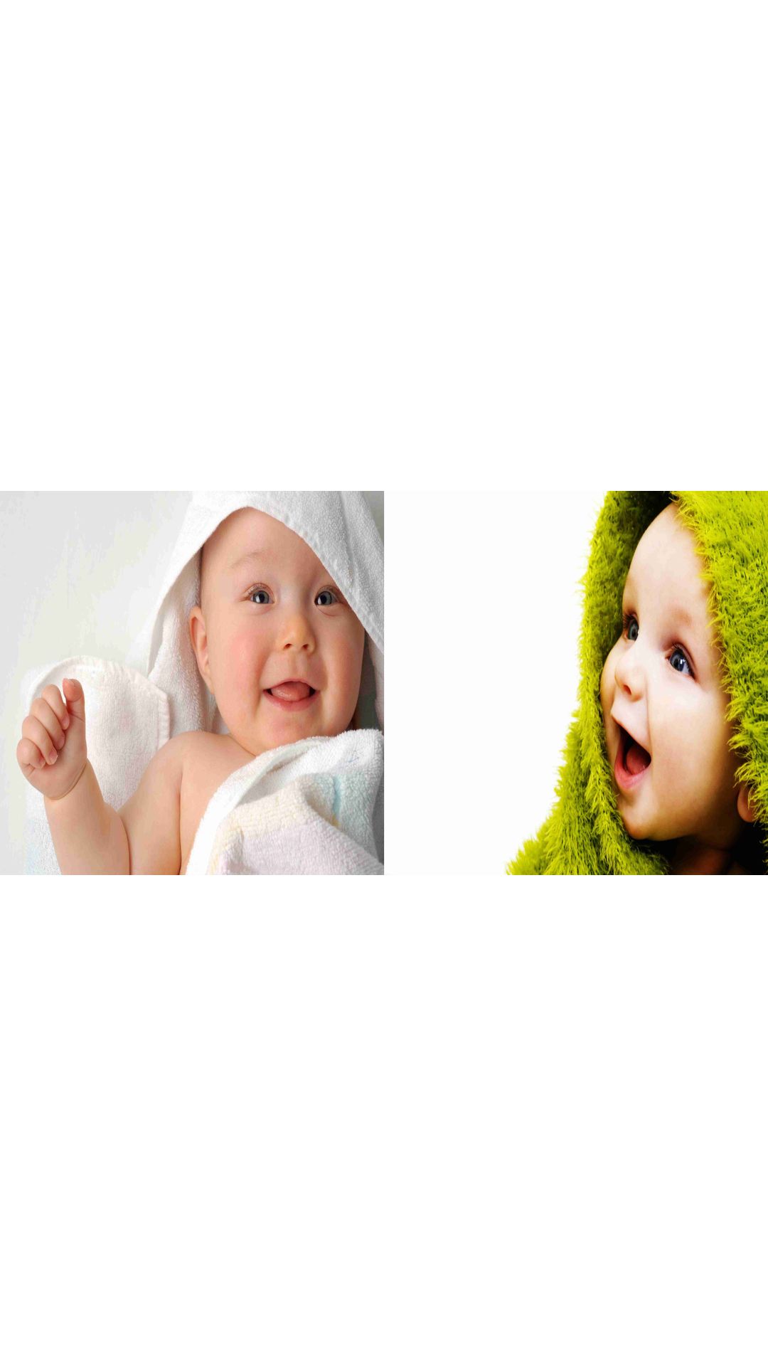 Buy Cute Baby Combo Poster Set of 2 Poster - Poster for Pregnant Women ...