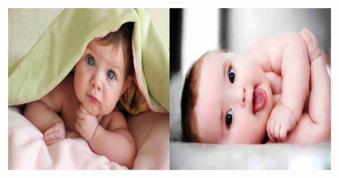 Buy Cute Baby Combo Poster Set of 2 Poster - Poster for Pregnant Women ...