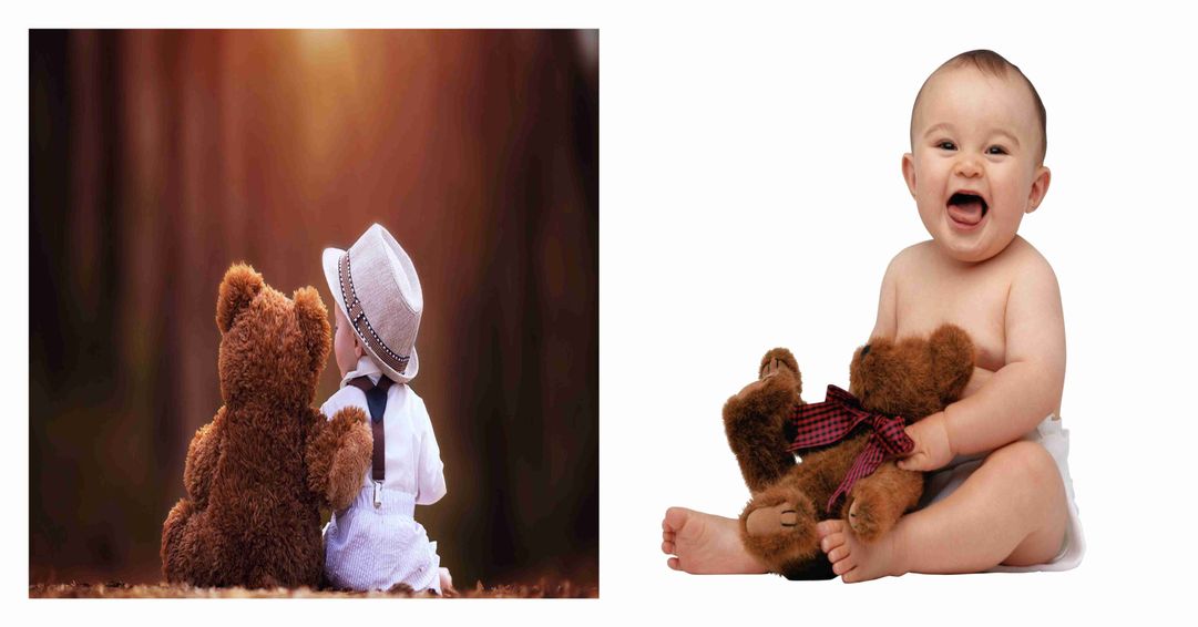 Buy Cute Baby Combo Poster Set of 2 Poster - Poster for Pregnant Women ...