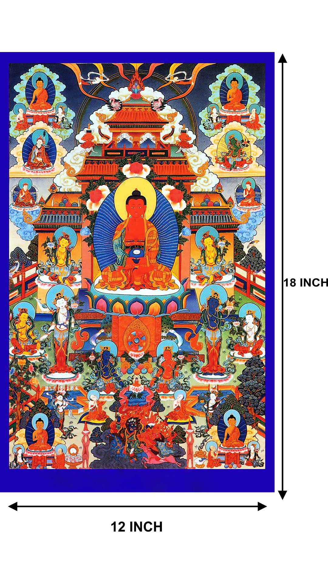 Buy God Buddha Poster for room Online @ ₹149 from ShopClues