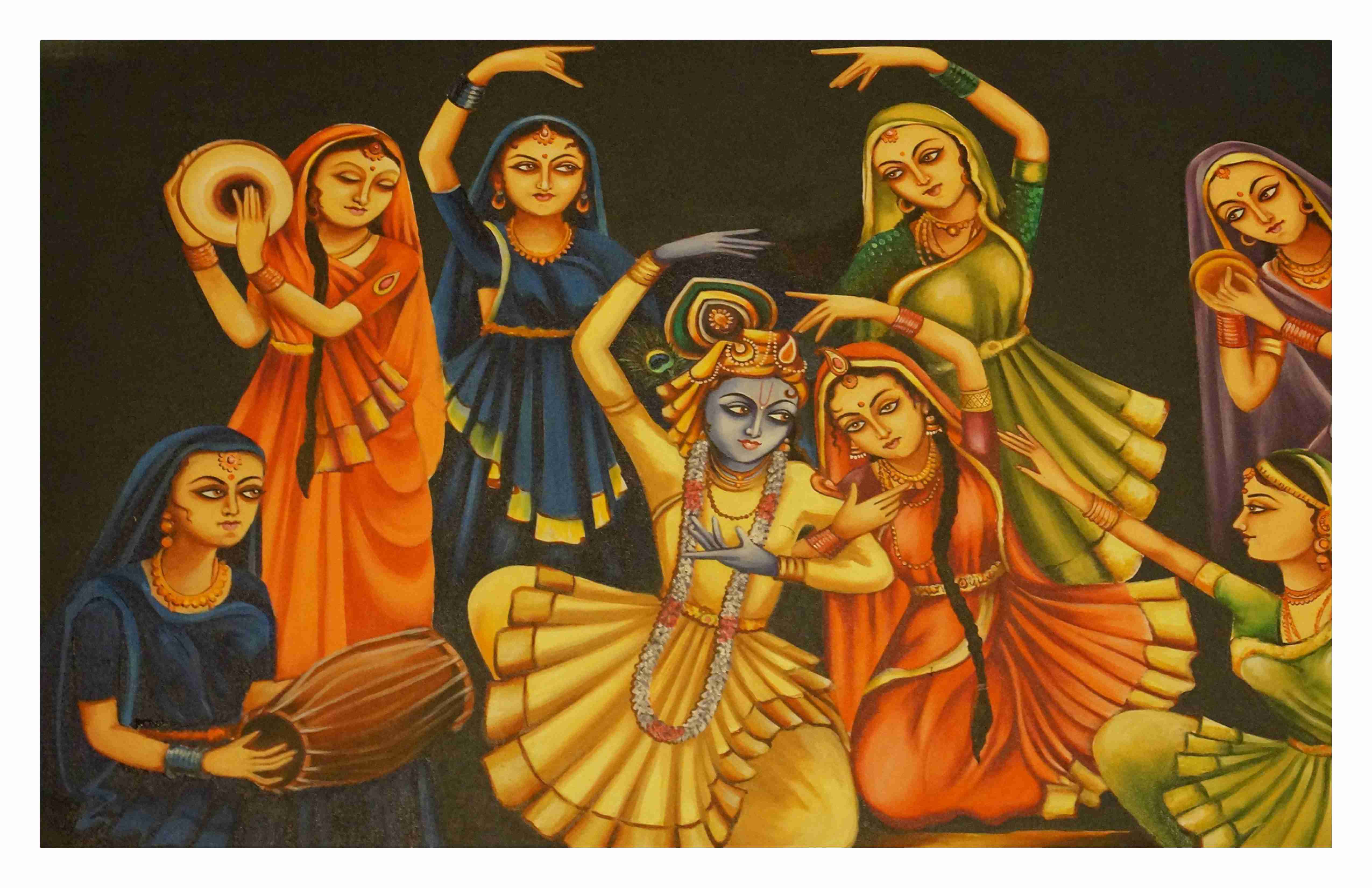 Buy Lord Shri Radhe Krishna Poster for Room Online @ ₹149 from ShopClues