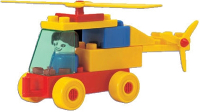 Buy Peacock Aeroplane Helicopter Block Set Online @ ₹300 from ShopClues