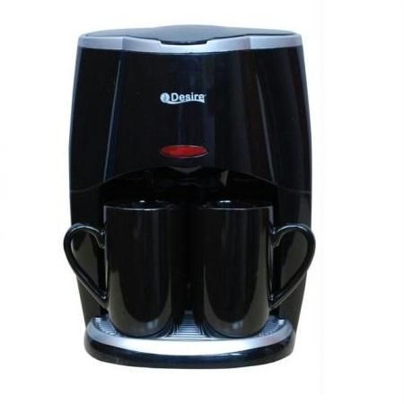 Desire Coffee Maker Dcm688b + 2 Coffee Mugs