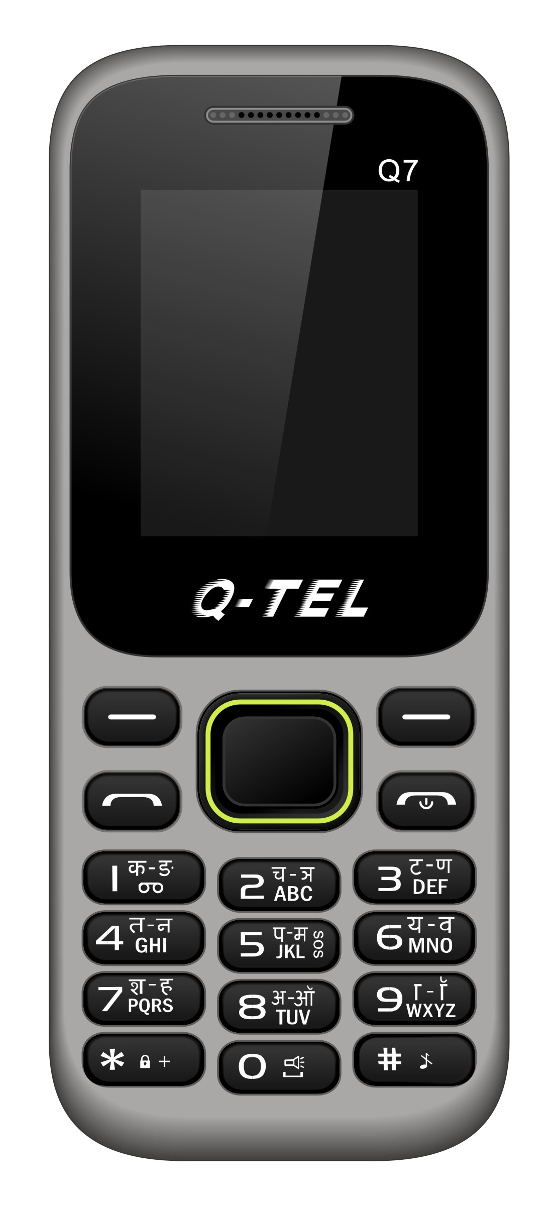 Buy Q-Tel Q7 Mobile Phone 1.8 Bright Display 800 mAh Battery Wirefree ...