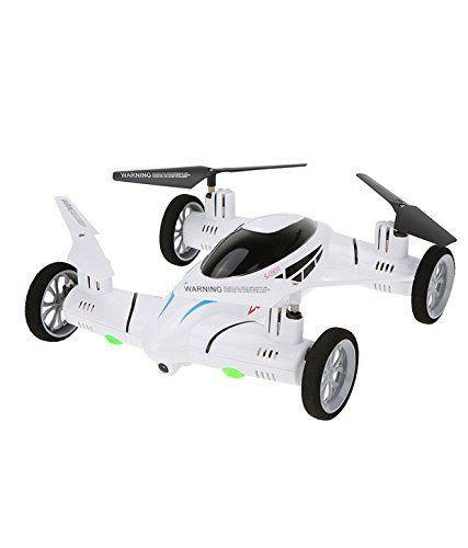 Buy Tuzech FLYING CAR Quadcopter 2.4ghz Space Explorer - White Online ...