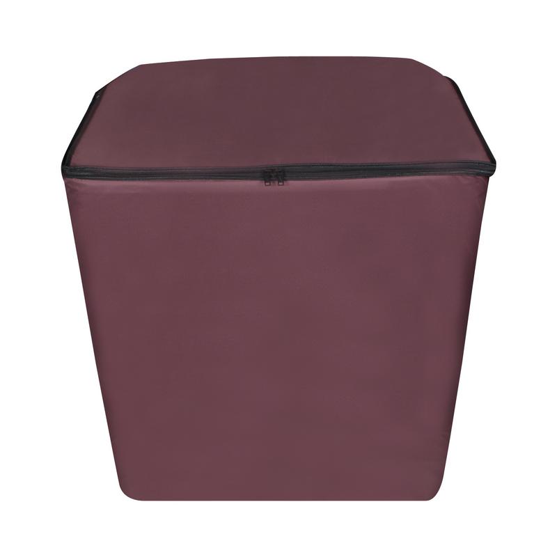 Buy Lithara Maroon colored washing machine cover for LG P8541R3SA semi ...