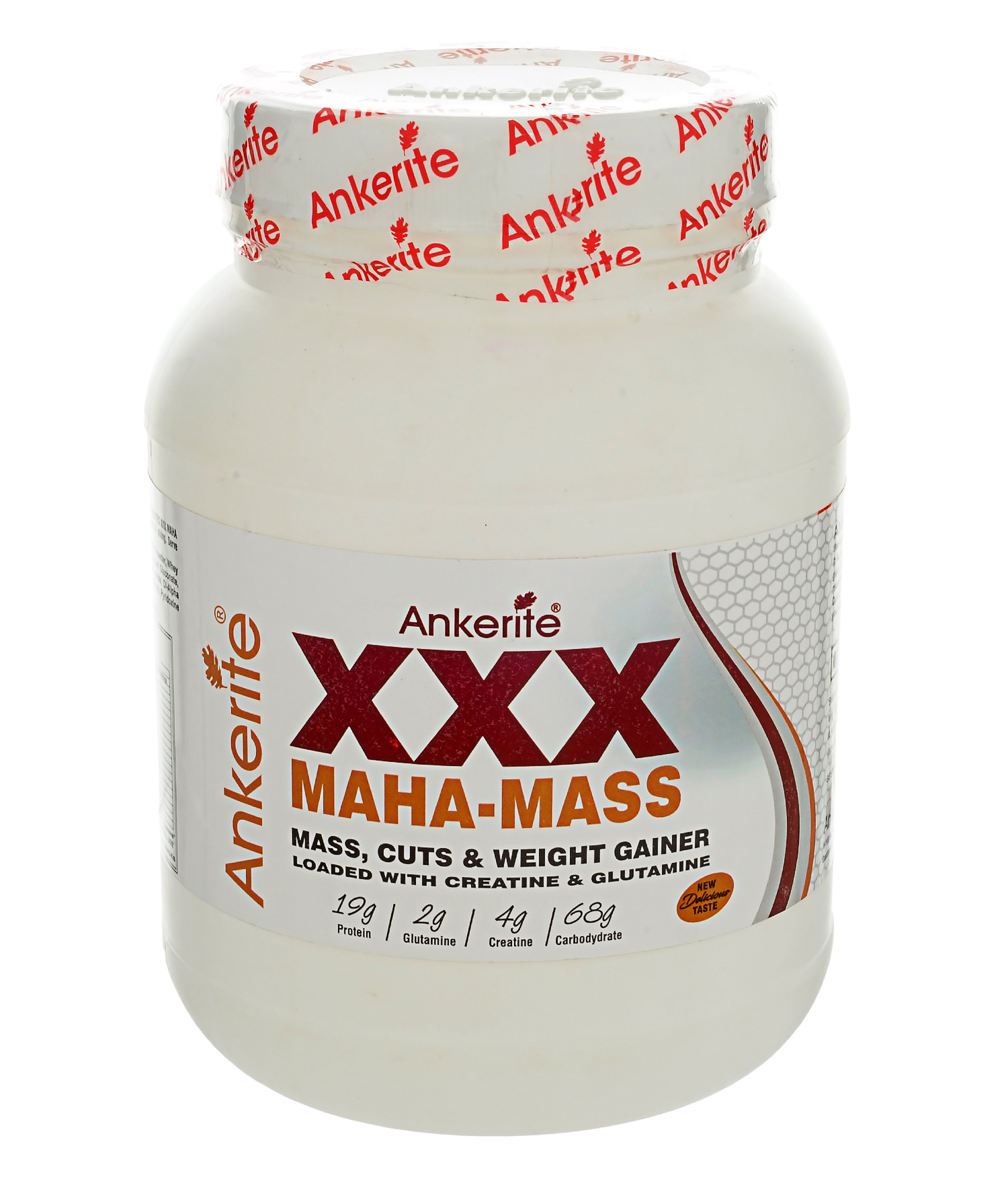 Buy ANKERITE MAHA MASS 500 GM(CREATINE GLUTAMINE) Online @ ₹608 from ...