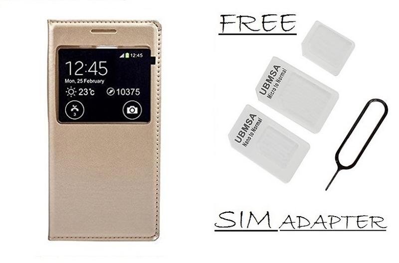 Buy Vivo Y55 Flip Cover With Free Sim Adapter - Super Value Combo Offer ...