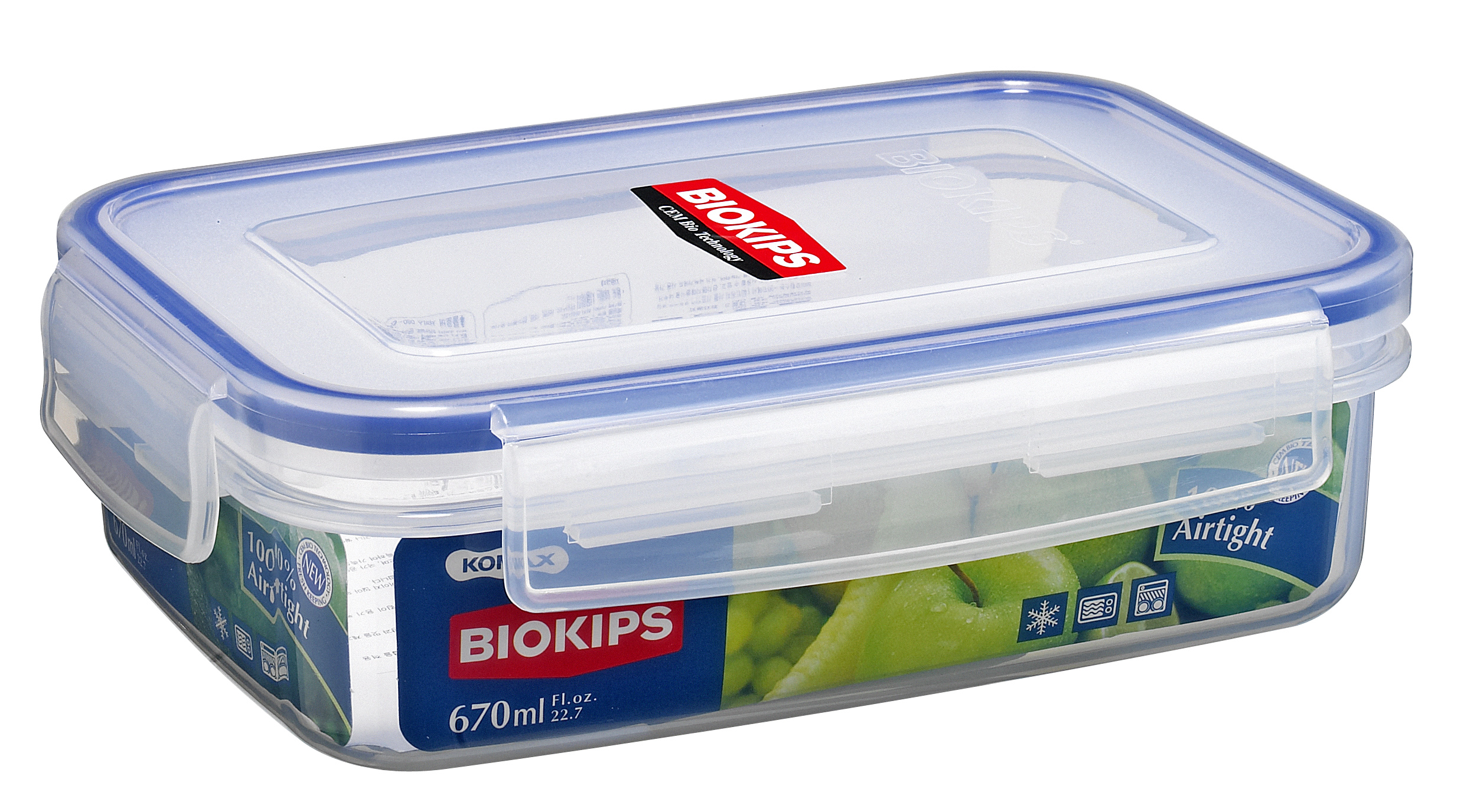 Shop Biokips R30 Rectangular Airtight Tiffin Box 670 Ml Online Shopclues