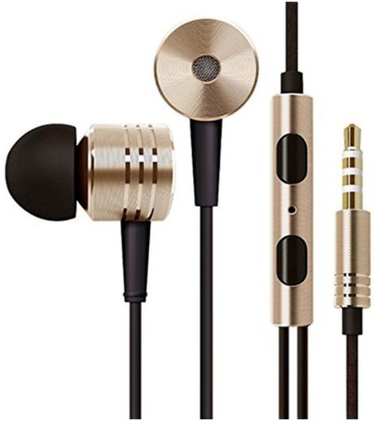 Buy SCORIA 3.5mm Metal Bullet Shaped Universal Earphone Wired Headset ...