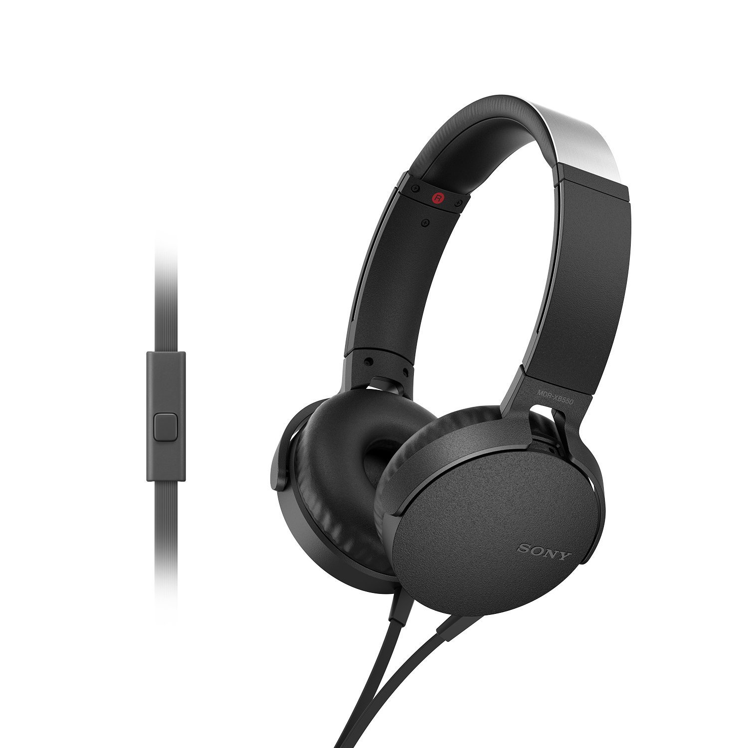 Buy Sony Stero MDR-XB550AP Bluetooth Headphone Black Online @ ₹3250 ...