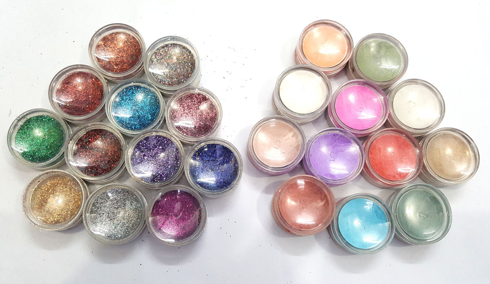 Buy 24 PCS THICK THIN MAKE A GLAMOUR FROM EYECARE SHIMMER GLITER FOR ...