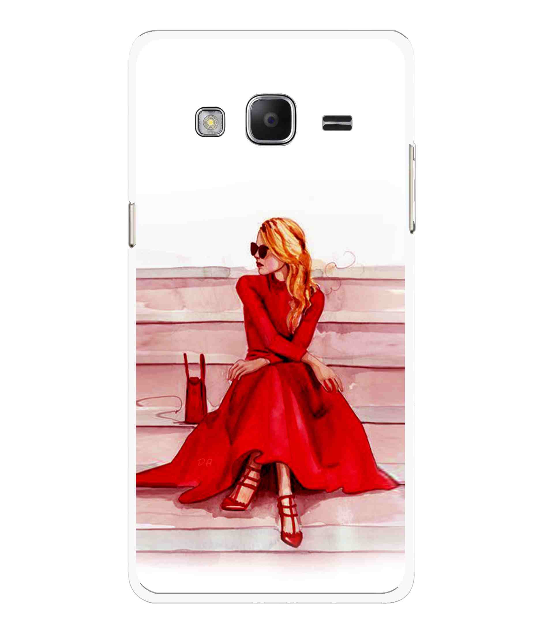 Buy Snooky Printed Attitude Girl Mobile Back Cover For Samsung Tizen Z3 ...